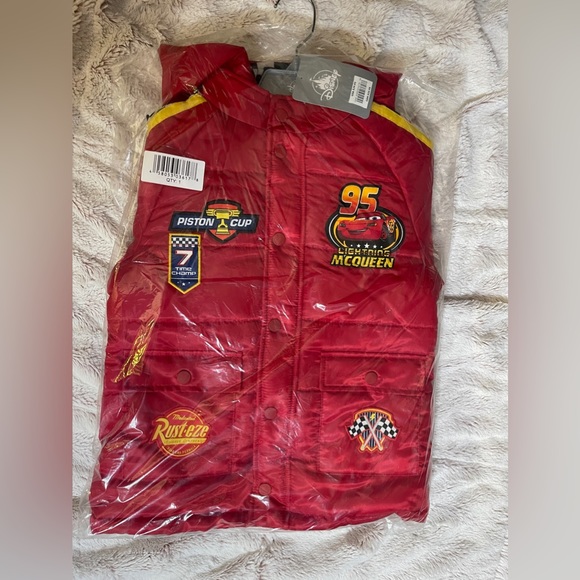 Pixar | Jackets & Coats | Disney Pixar Cars Lightning Mcqueen Winter ...